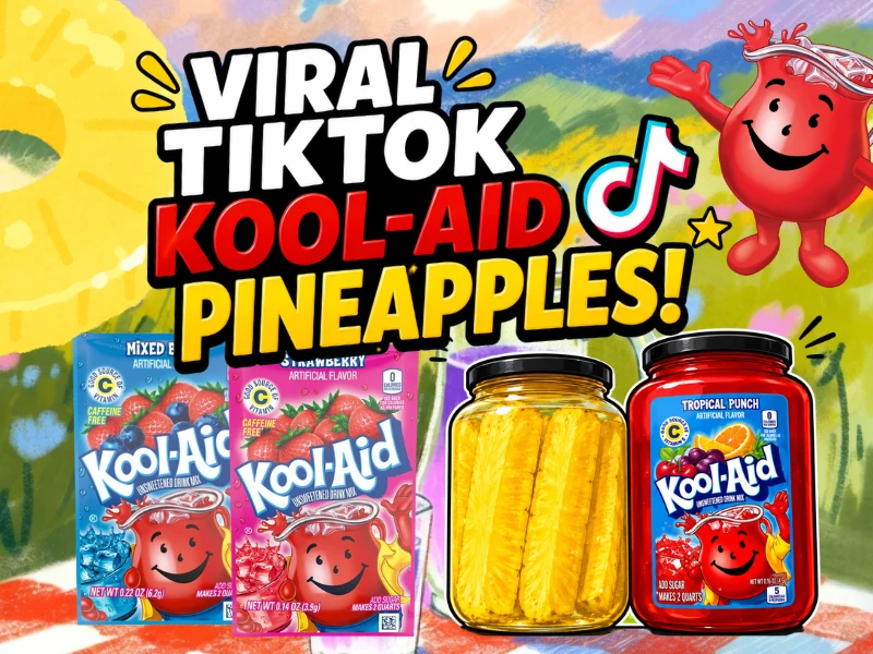 Sweet and Glory - Kool-Aid Pineapples UK: The Viral Trend Guide | Sweet ...