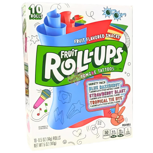 Fruit Roll-Ups Variety Pack 141g - Case