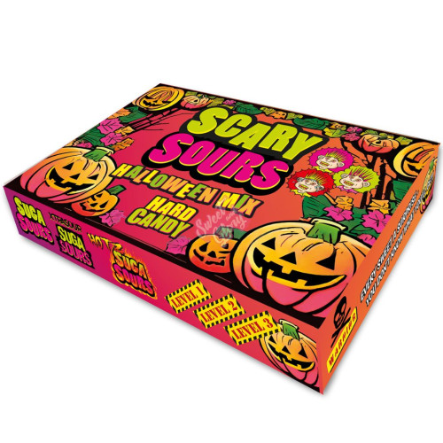Scary Sours Halloween Mix Pumpkins 100g - Case