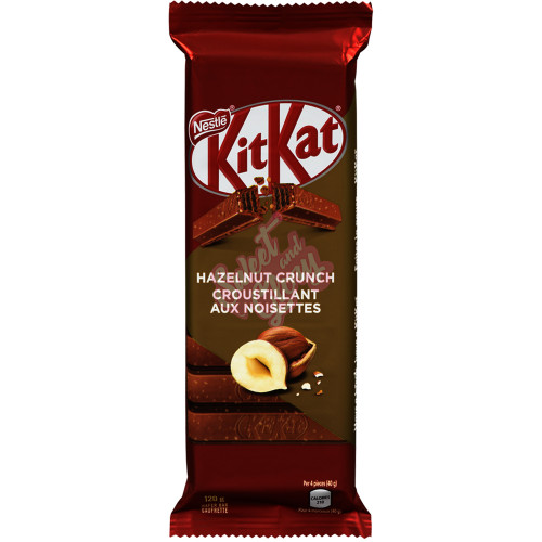 Kit Kat Hazelnut Crunch 120g (CAN) - Case