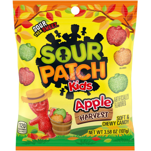 Sweet & Glory - Sour Patch Kids Apple Harvest 101g - Case
