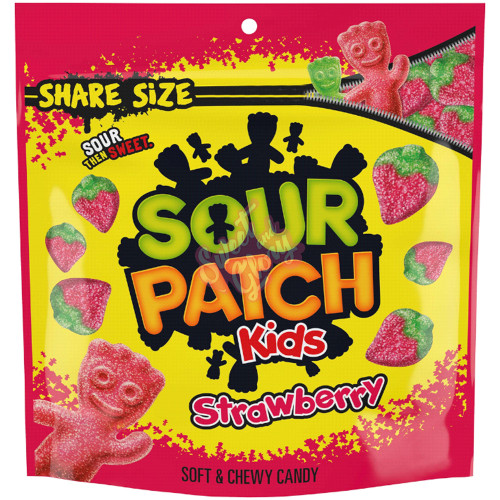 Sweet & Glory - Sour Patch Kids Strawberry Share Size 340g - Case