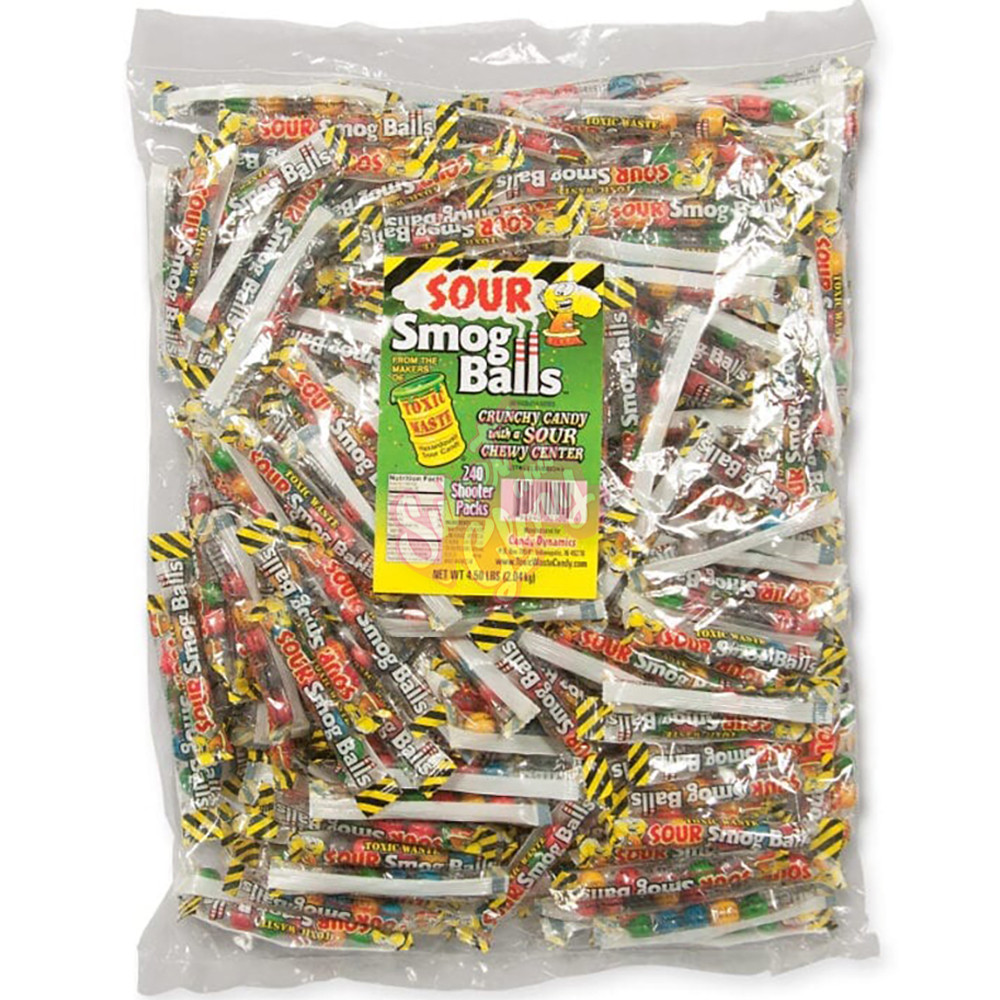Sweet & Glory - Toxic Waste Smog Balls Shooters 2.04Kg Bag - Inner