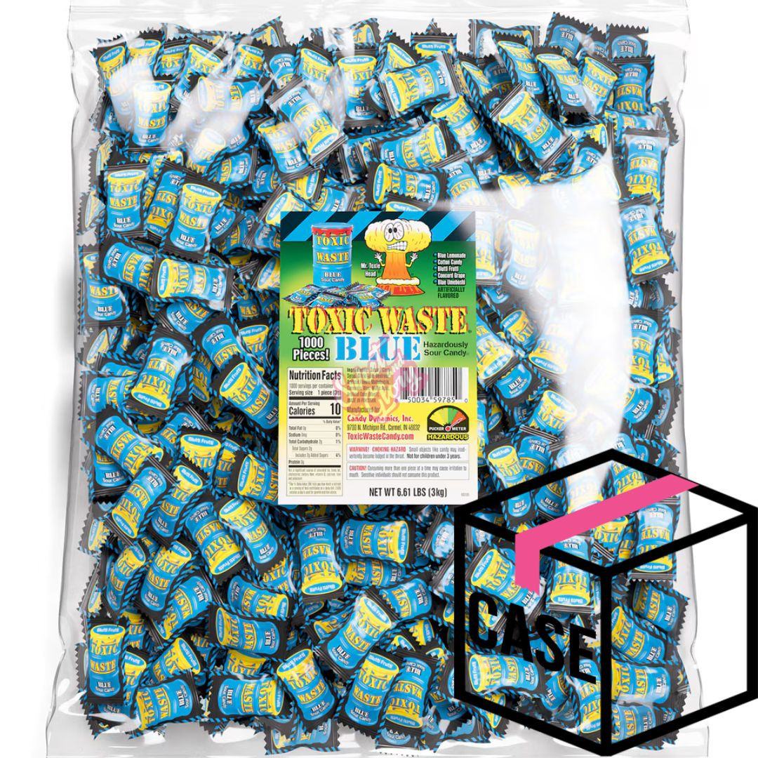 Toxic Waste Blue 3Kg - Case