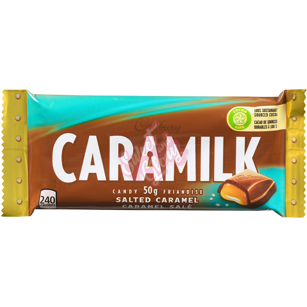 Cadbury's Caramilk Salted Caramel 50g (CAN) - Inner