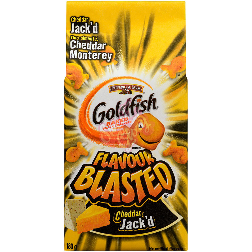 Sweet & Glory - Pepperidge Farm Goldfish Cheddar Jack'd 180g - Case