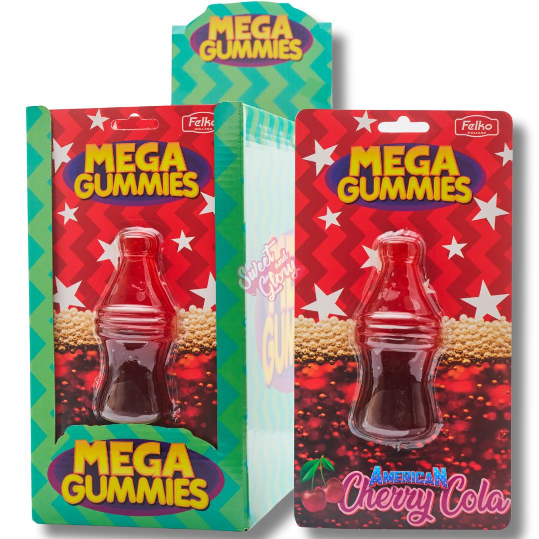 Sweet & Glory - Mega Gummies American Cherry Cola 120g - Inner
