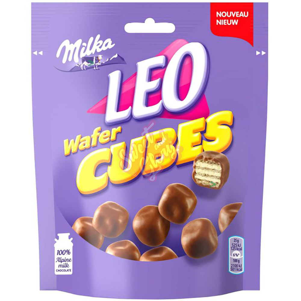 Sweet And Glory Milka Leo Wafer Cubes 150g Case